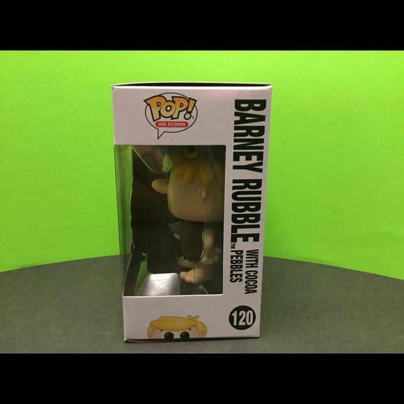 Funko | Toys | New Funky Pop Barney Rubble Figure Ad Icons | Poshmark